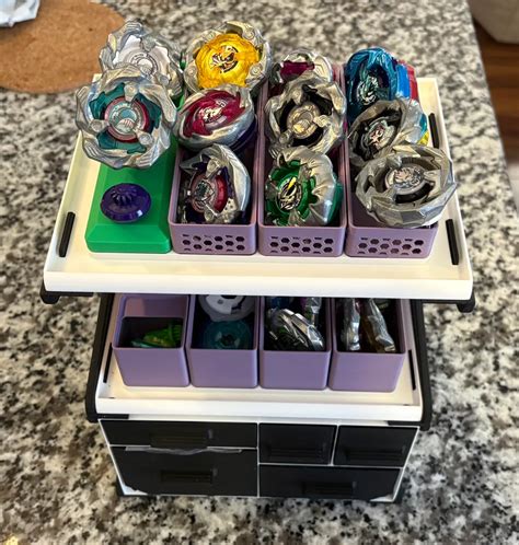 Stackable Shelf Organizer With Gridfinity Base Remixed By User
