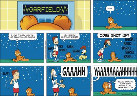 Daily Garfield Comic — Garfield By Jim Davis For Sun 16 Apr 2023