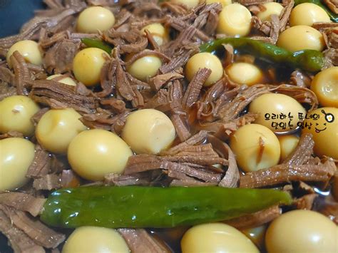 돼지고기 안심 장조림 황금 레시피