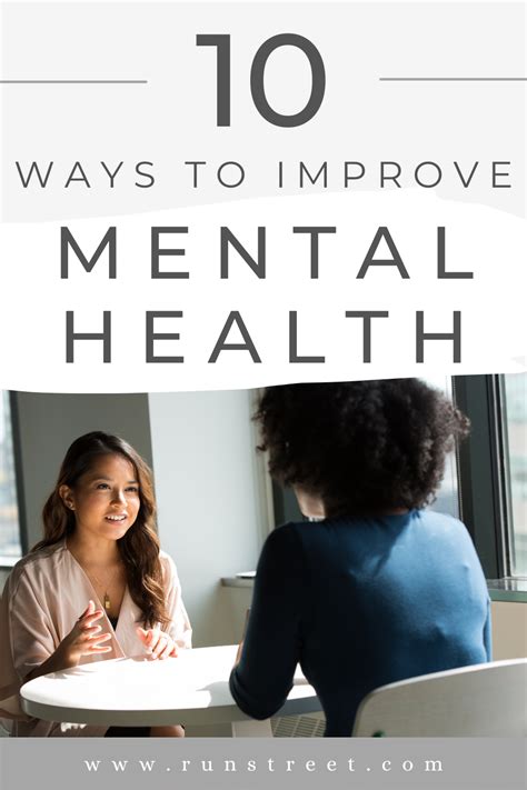 10 Ways To Improve Mental Health — Runstreet