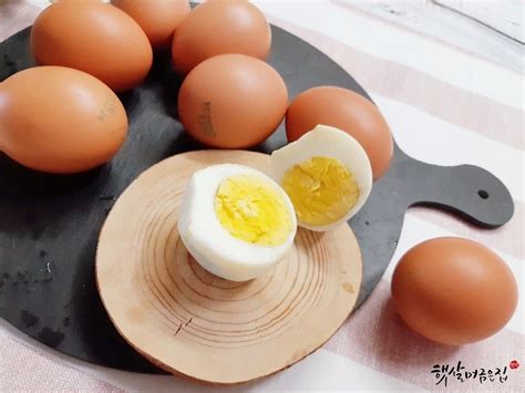 에어프라이어 구운계란 찜질방 삶은 계란 만들기 쉽죠잉