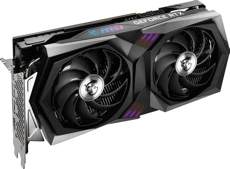 MSI Gaming GeForce RTX 3060 12GB 15 Gbps GDRR6 192-Bit HDMI/DP PCIe 4 ...
