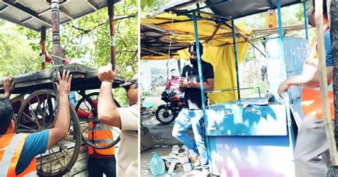 Pune Pmc Removes Road Encroachments On Nibm Undri Road Pune Pulse