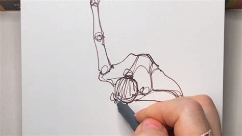 초보도 할 수 있는 선 연습으로 좋은 컨투어 드로잉feat 요가동작 네이버 Tv