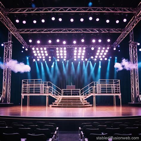 High School Concept Idol Stage Performance | Stable Diffusion Online