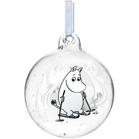 Moomin Ski Trip Decoration Ball Muurla Christmas Baubles Moomin