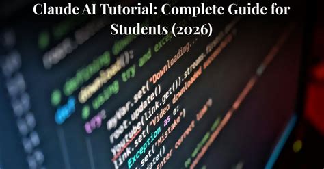 Claude Ai Tutorial Learn Easily Especially For Bca Students