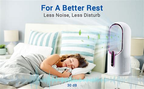 Konsiden Bladeless Desk Fan 118 Inch Portable Battery