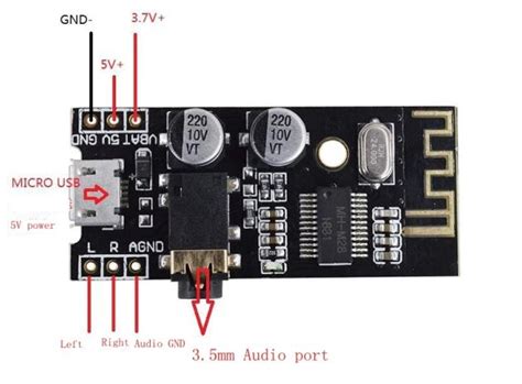 M28 Wireless Bluetooth Audio Receiver Board Module