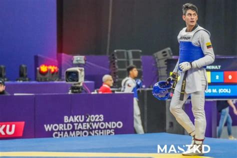 Histórico Segundo colombiano en alzarse con una medalla en el Mundial