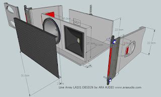 Skema Box Line Array 8 Inch Single Kunci PPPK