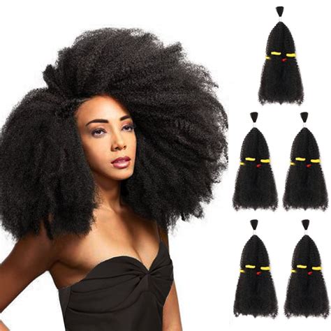 5 Bundles Afro Kinkys Curly Hair Extensions 13 South Africa Ubuy