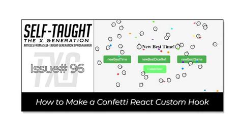 how to make a confetti react custom hook