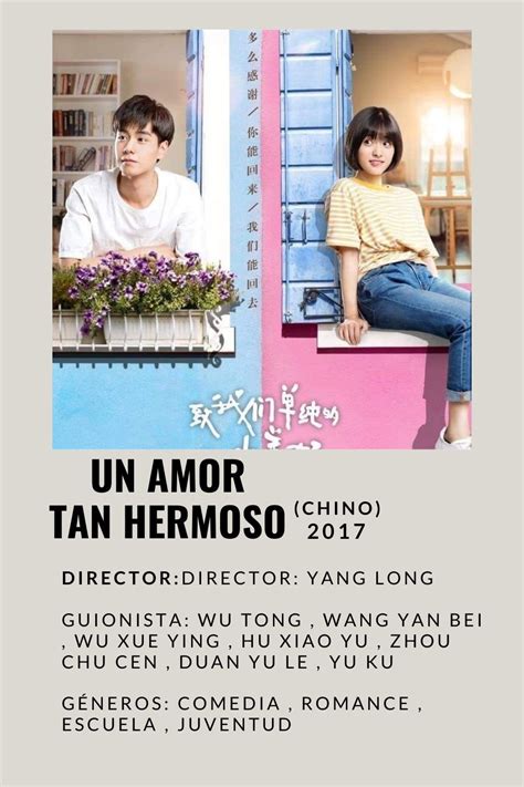 Póster Polaroid Un Amor Tan Hermoso Cdrama Doramas Coreanos