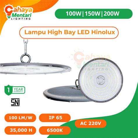 Jual Lampu High Bay Hinolux 100w 150w 200w Ufo Gantung Pabrik Highbay