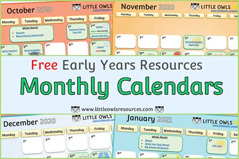 Special Dates Calendar Early Years Eyfs Preschool Festivals 60 Off