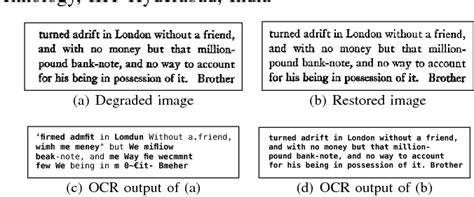 Figure 1 From Sparse Document Image Coding For Restoration Semantic
