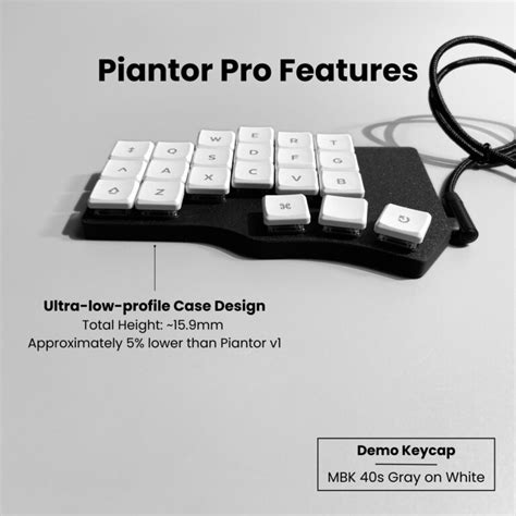 Buy [limited Introductory Price] Pre Soldered Piantor Pro 42 Keys 36 Keys Rp2040 Low Profile