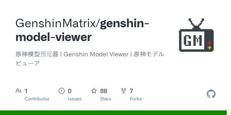 Genshin Model Viewersrcgenshinmodelviewerappxaml At Master