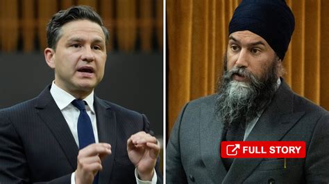 Poilievre Calls On Singh To Trigger Election Or Forever Be Known As Sellout Singh Rebel News