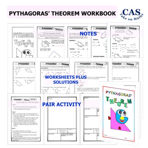 Introduction To Pythagoras Theorem Workbook And Activity Australian