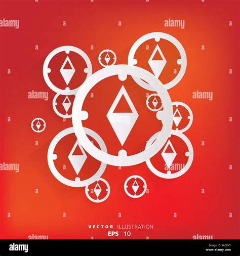 Compass Web Icon Stock Vector Image And Art Alamy