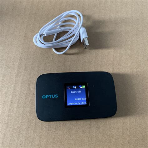 Optus Portable Pocket Wi Fi Modem Mf971rs2 4g Mobile Broadband Retro Unit