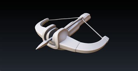 Crossbow For 3d Printing Baseer Muhammad Crossbow 3d Printing Stylized