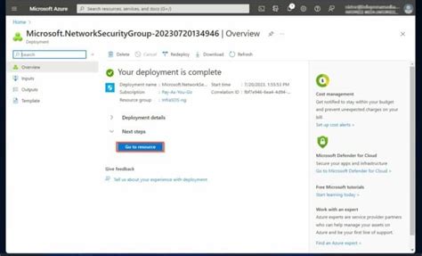 Secure Azure Network With Azure Firewall And Security Groups