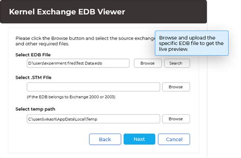 Free EDB Viewer Tool To Read Exchange EDB Files