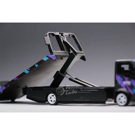 新品 Micro Turbo Peako ピーコ 164 日野 300 積載車 キャリアカー Custom Flatbed Tow Hks