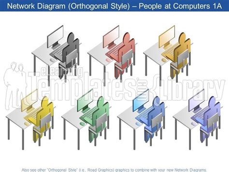 Network Diagrams Graphic For PowerPoint Presentation Templates