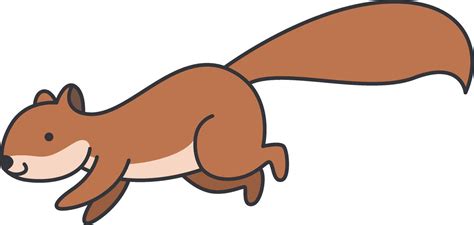 Cute Squirrel Illustration 47894408 Vector Art At Vecteezy