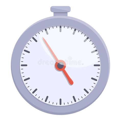 Stop Watch Icon Cartoon Vector Timer Clock Stock Vector Illustration Of Finish Race 279287330