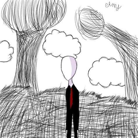 Un Fanart De Slender Man CREEPYPASTAS AMINO Amino