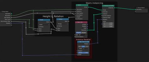 add count for spiral curve using geomtry nodes in blender usama babar