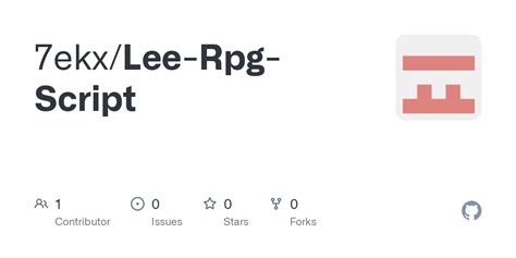 Lee Rpg Script Main Script At Main · 7ekx Lee Rpg Script · Github