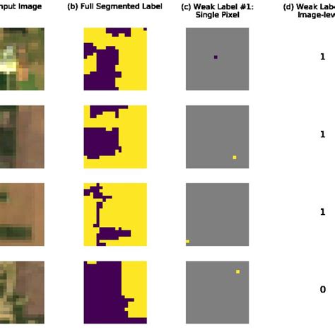 Examples Of A Landsat Images B Their Corresponding Full Segmented
