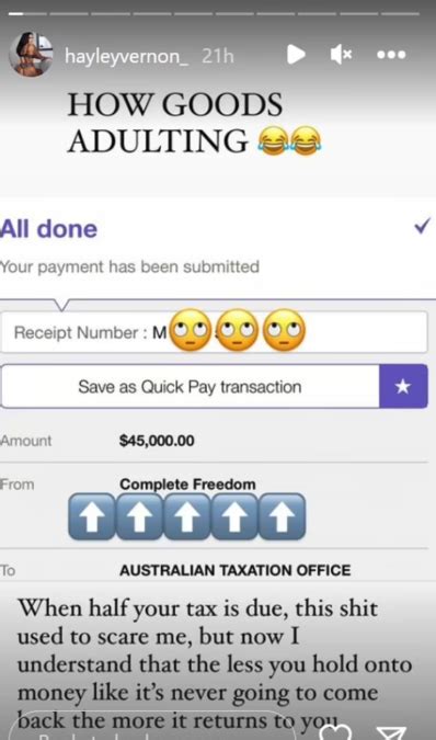 Mafs Hayley Vernon Has Leaked Her Huge Bank Statement
