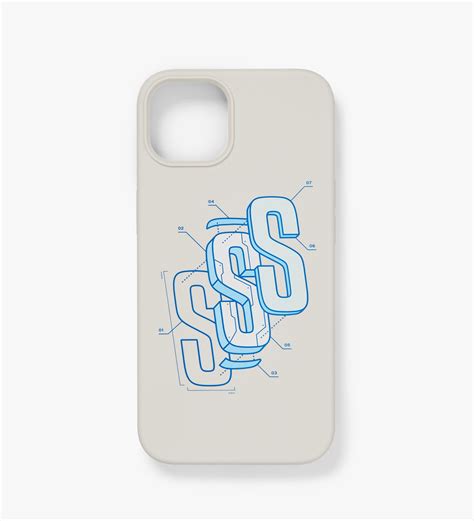 Sdmn Blueprint Iphone Case White