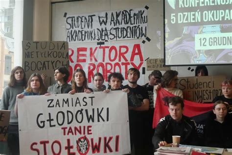 Strajk Okupacyjny W Akademiku W Poznaniu Gazeta Lubuska