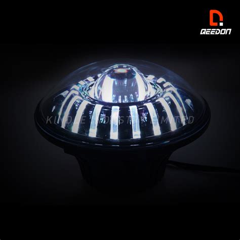 DOT SAE Approved LED Headlights Round Headlamps With Hi Low Beam DRL White Halo Angel Eye