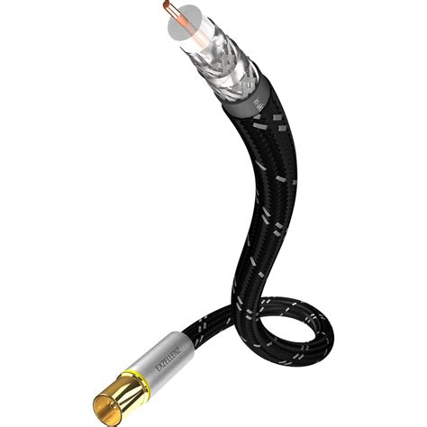 Televizorius InAkustik in-akustik Exzellenz II Antenna Coax m / w 3 m ...