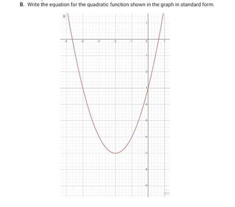 B Write The Equation For The Quadratic Studyx