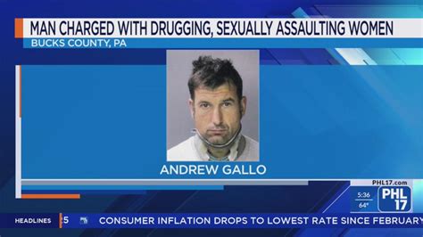 Bucks County Man Charged With Drugging And Sexually Assaulting Women He