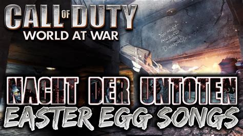 Nacht Der Untoten Easter Egg Songs Music Video World At War 2008