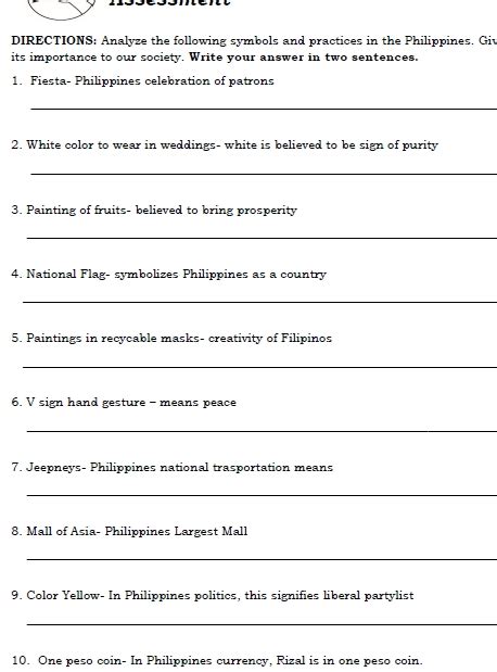 Directions Analyze The Following Symbols And Studyx