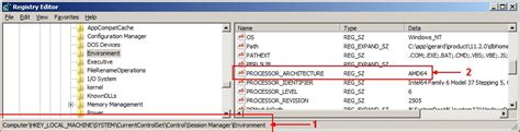 windows cpu instruction set architecture and word size 32 or 64