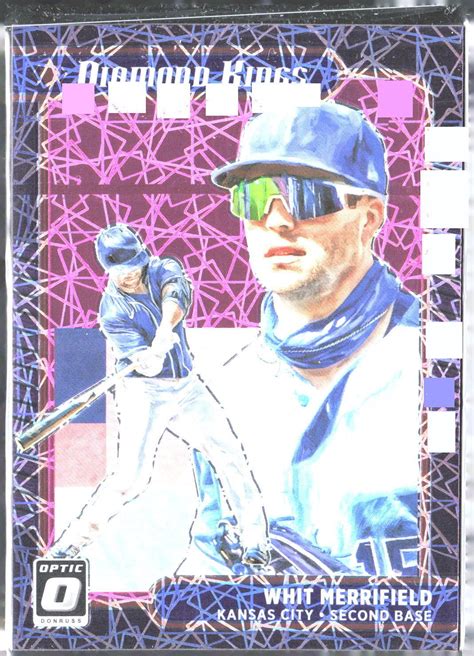 2021 Donruss Optic 9 Whit Merrifield Excellent Ebay