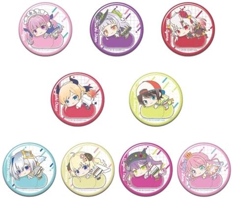 駿河屋 【box】 ホロライブ はぐみーつ Canバッジ D（バッジ・ピンズ）